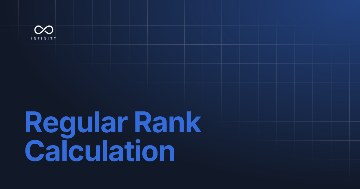 Regular Rank Calculation | Compensation Plan