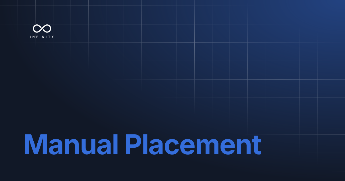 Manual Placement | Compensation Plan