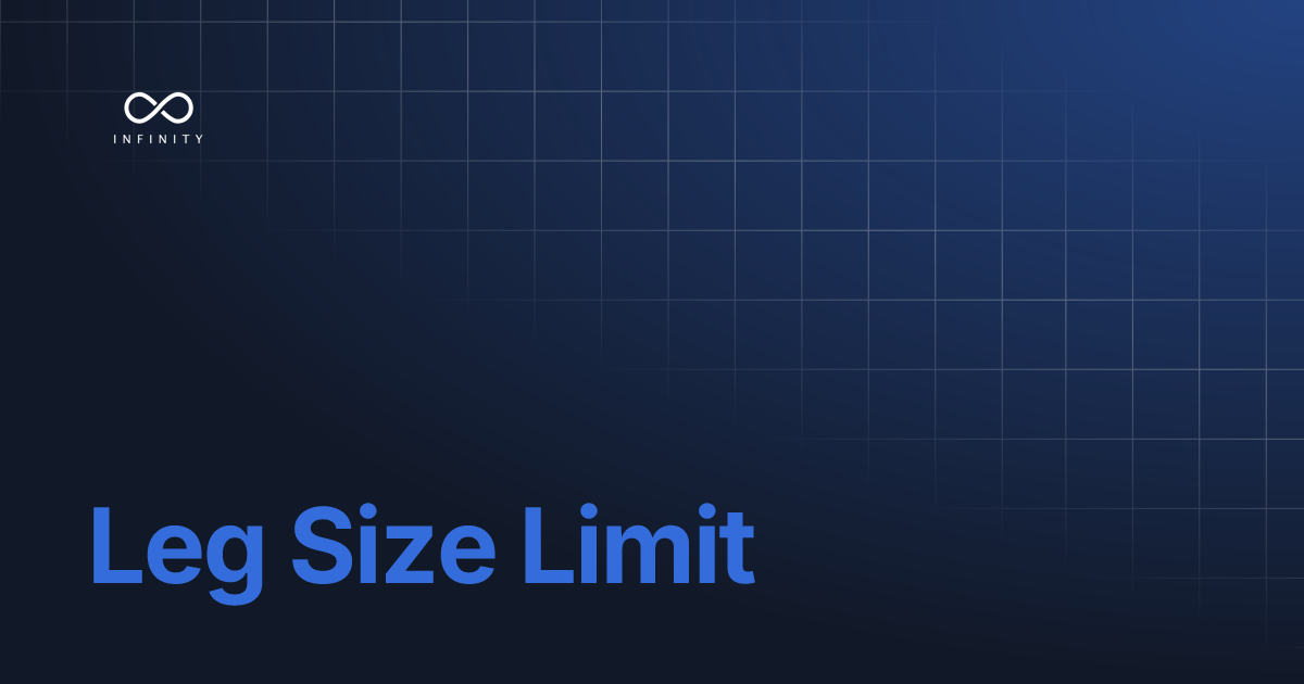 Leg Size Limit | Compensation Plan